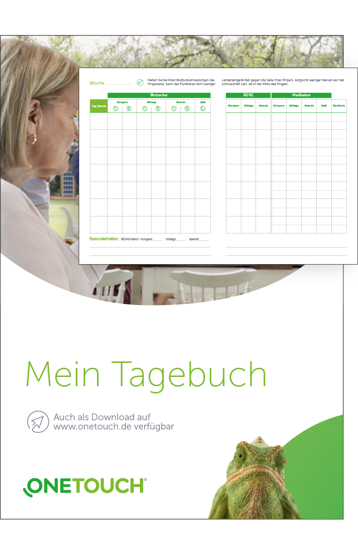 Diabetes Tagebücher I Dokumentieren Sie Ihre Ergebnisse manuell oder ...